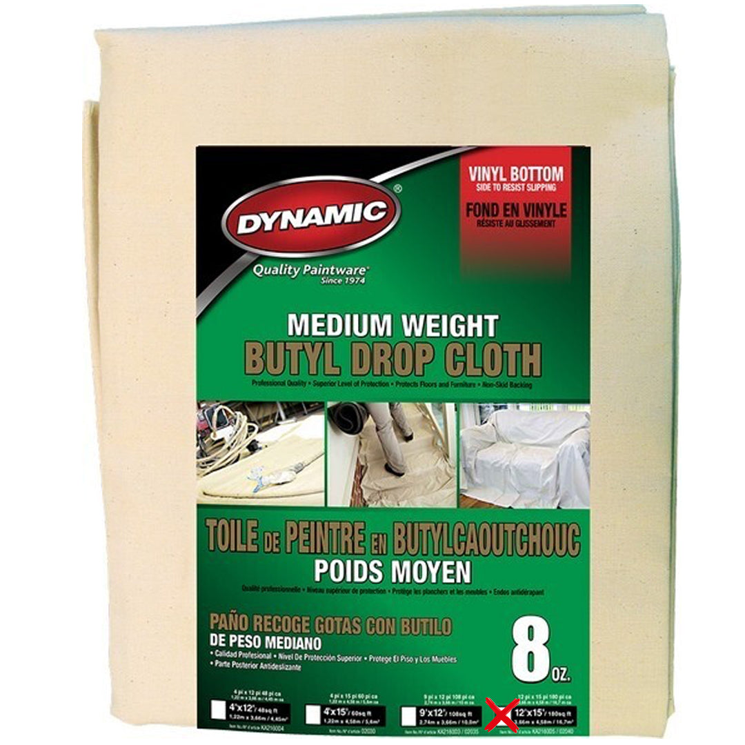Dynamic Medium Weight Butyl Drop Cloth – My Paint & Decor