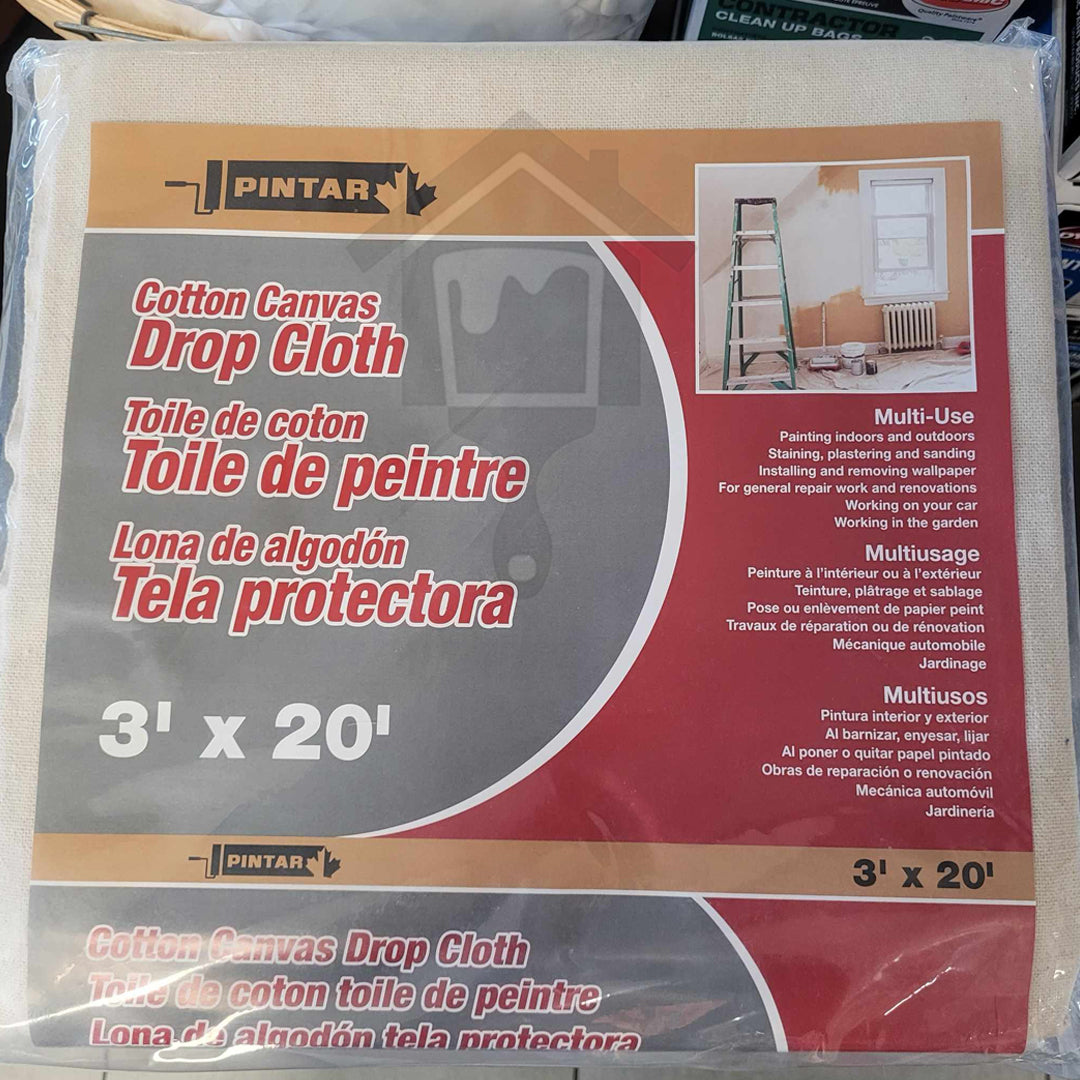 Pintar Cotton Canvas Drop Cloth – My Paint & Decor