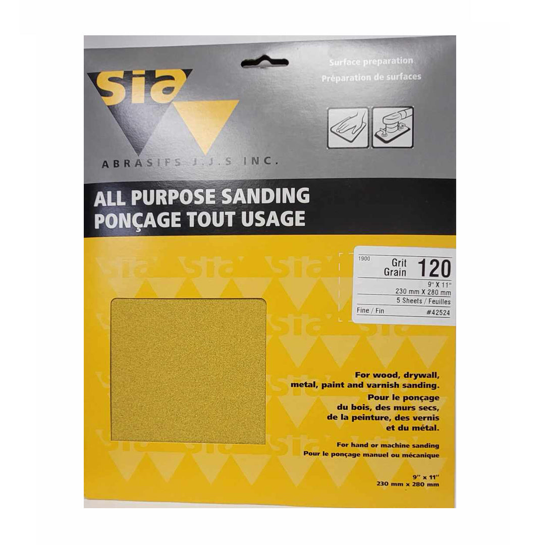 Sia Abrasifs 1900 All Purpose Sanding (5 sheets) – My Paint & Decor