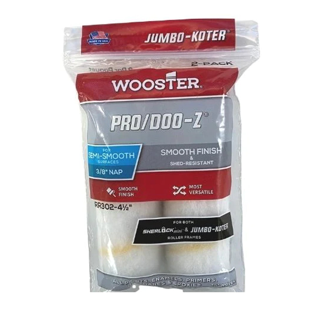 Wooster Pro/Doo-Z Roller Sleeves 4" (2 pack) – My Paint & Decor